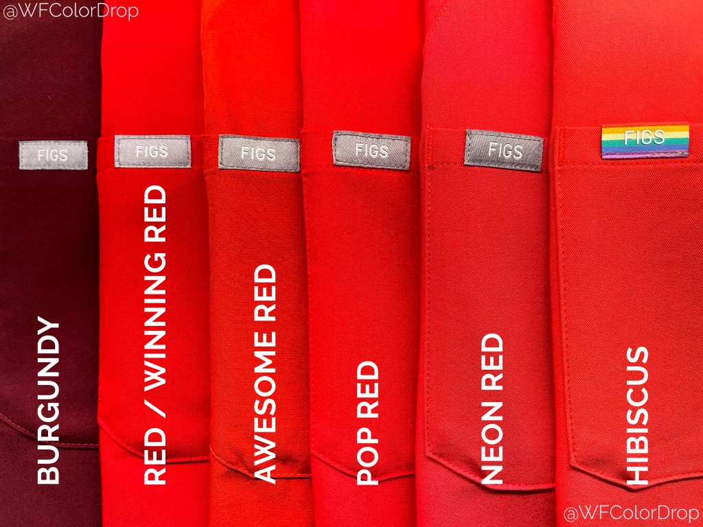 IG Color Comparisons – WF COLOR DROP