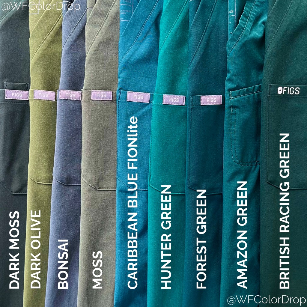 IG Color Comparisons – WF COLOR DROP