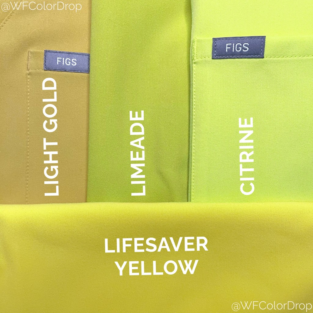 IG Color Comparisons – WF COLOR DROP